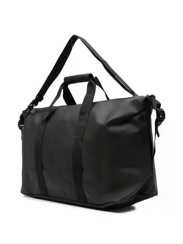 Rains Logo-embossed Weekend Bag - Black