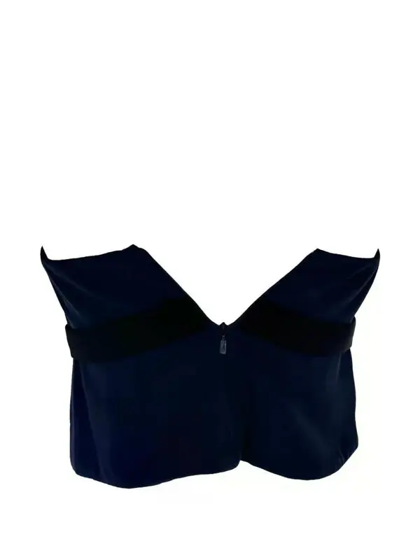 Chloé Pleated Strapless Top
