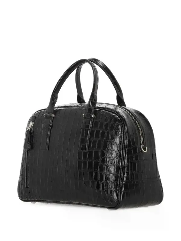 TOM FORD Crocodile-effect Tote Bag