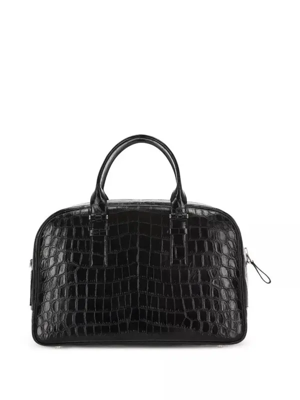 TOM FORD Crocodile-effect Tote Bag