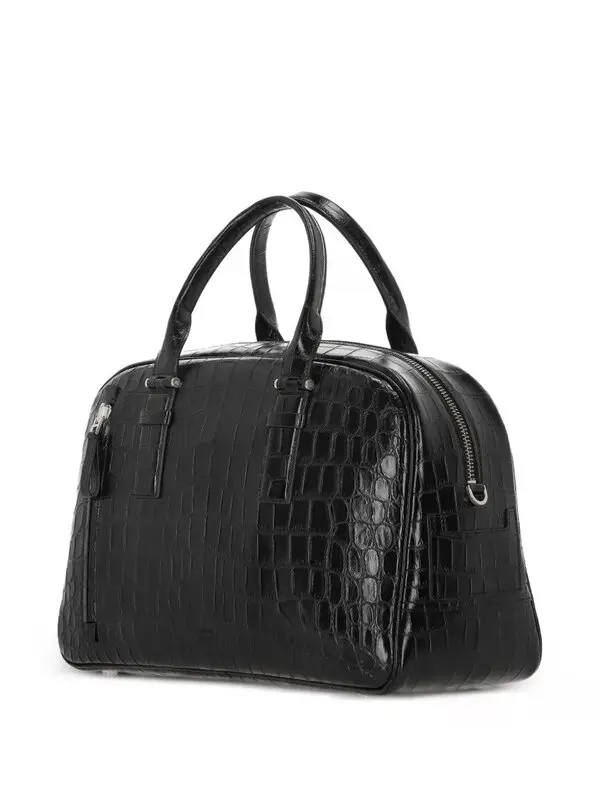 TOM FORD Crocodile-effect Tote Bag