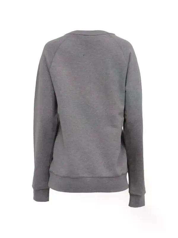 Dries Van Noten Sequin Embellished Lip Crewneck Sweater