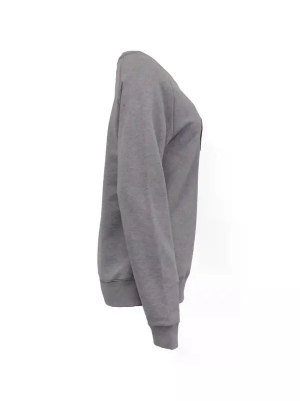 Dries Van Noten Sequin Embellished Lip Crewneck Sweater