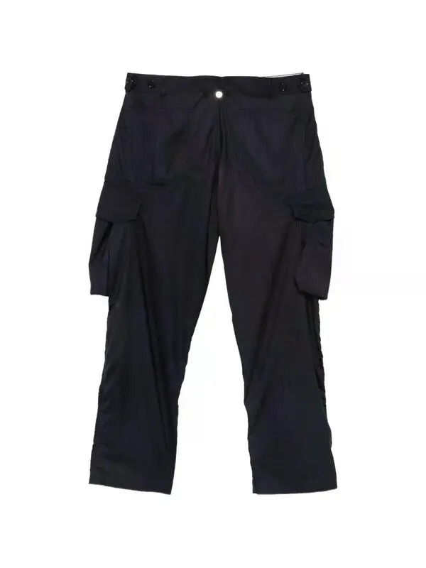 Comme Des Garçons Pinstripe-pattern Cargo Pants