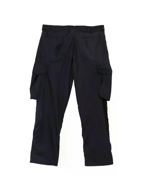 Comme Des Garçons Pinstriped Cargo Pants