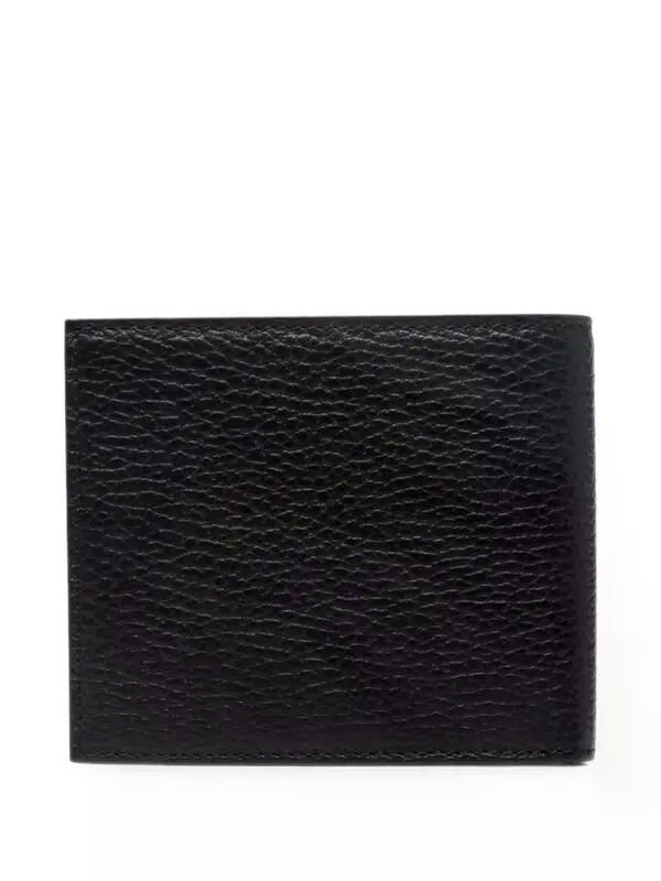 Emporio Armani Logo-embossed Grained Leather Wallet