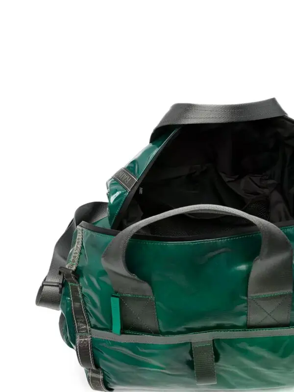 Rains Sibu Ripstop-texture Logo-strap Weekend Bag