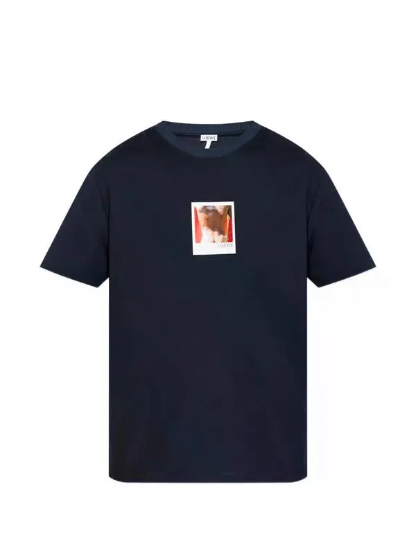 Loewe Photo-print T-shirt - Blue