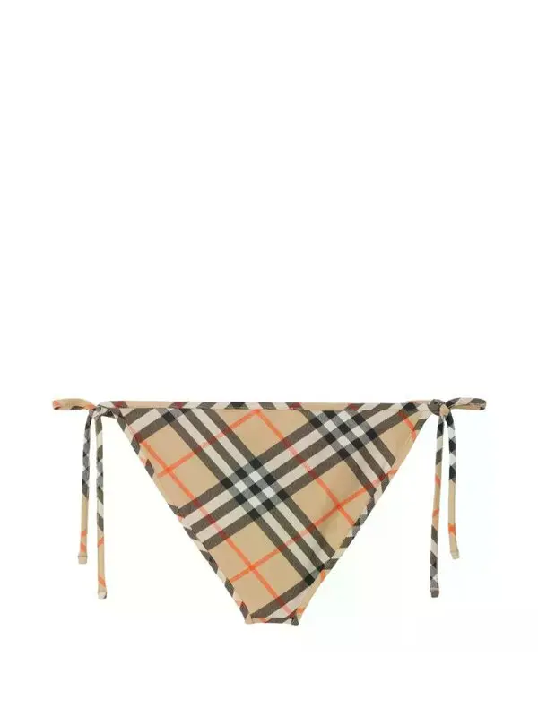 Burberry Check-print Tie-side Bikini Bottoms
