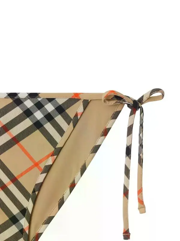 Burberry Check-print Tie-side Bikini Bottoms