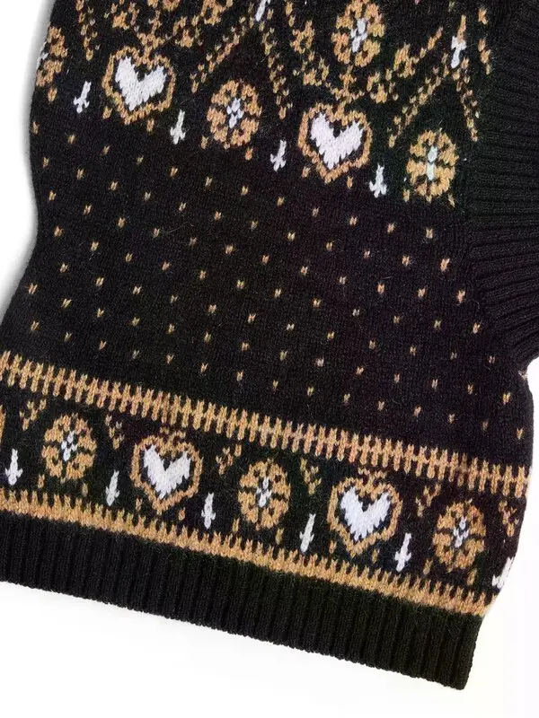 Khaite Caspian Balaclava In And Camel Multi