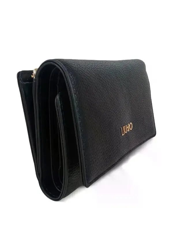 Liu Jo Logo-plaque Trifold Wallet - Black