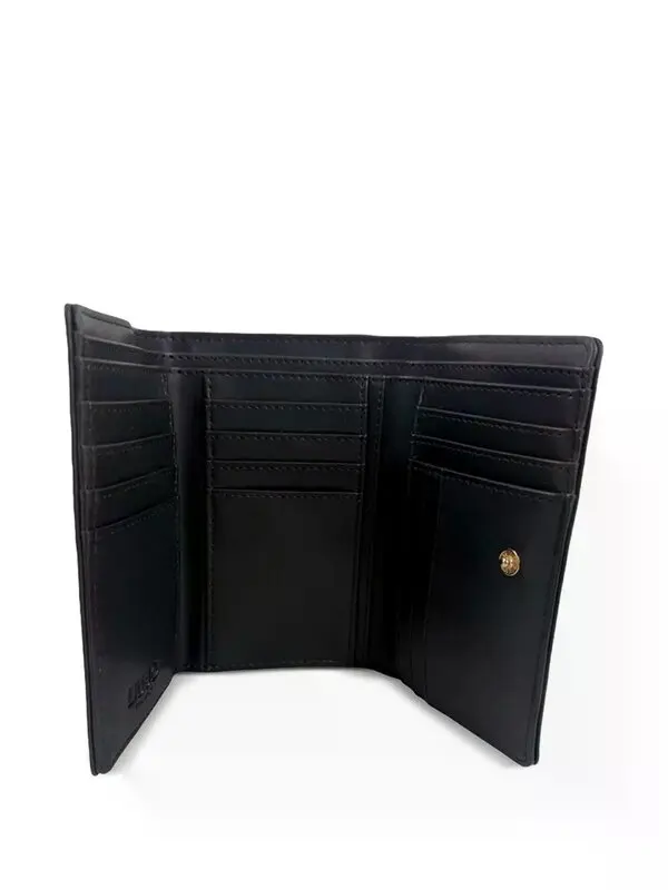 Liu Jo Logo-plaque Trifold Wallet - Black