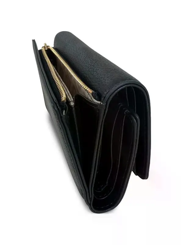 Liu Jo Logo-plaque Trifold Wallet - Black