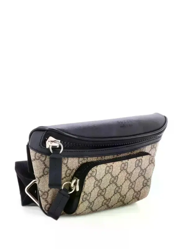 Gucci Eden Waist Bag Gg Coated Canvas Medium Belt Bag