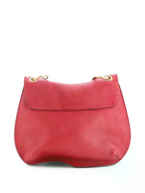 Gucci Gg Marmont Animalier Shoulder Bag Leather Medium - Red