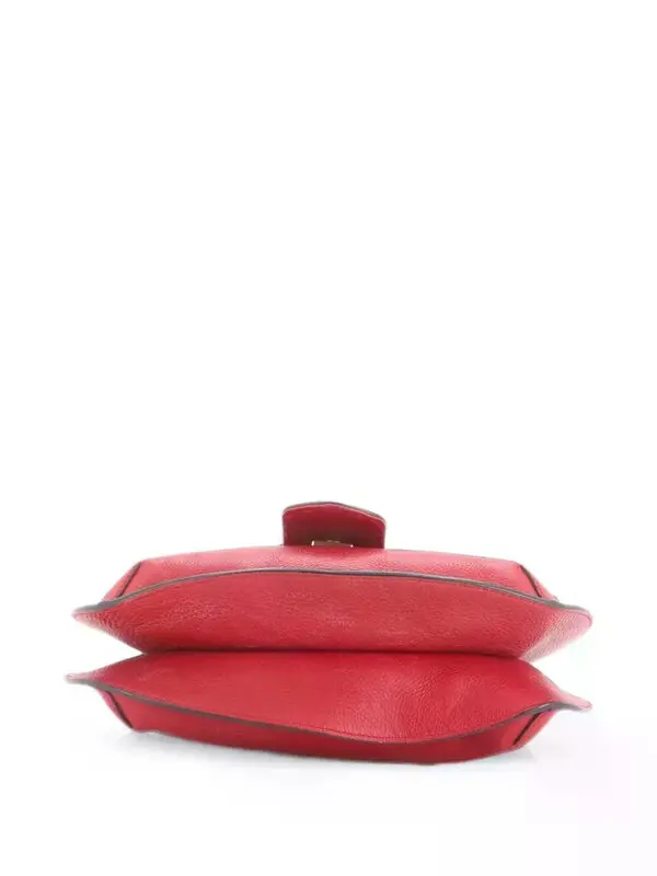 Gucci Gg Marmont Animalier Shoulder Bag Leather Medium - Red