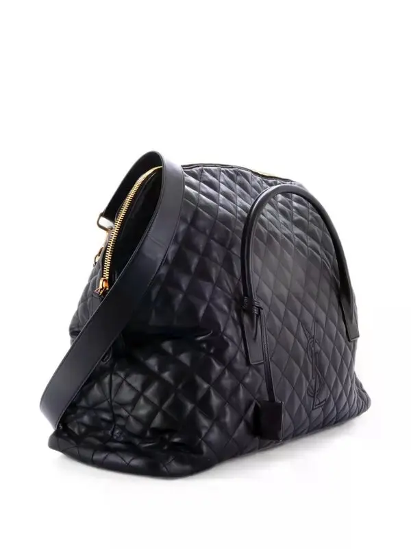 Saint Laurent Es Giant Quilted Leather Travel Bag