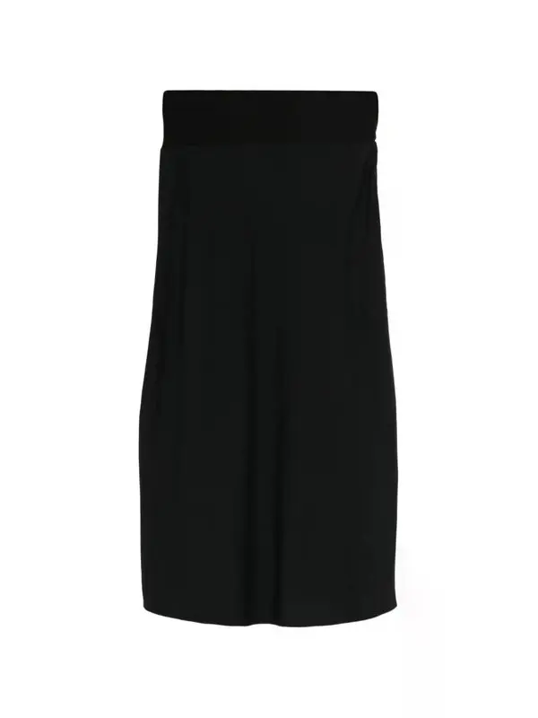 AGNES B. Elasticated-waist Flared Skirt
