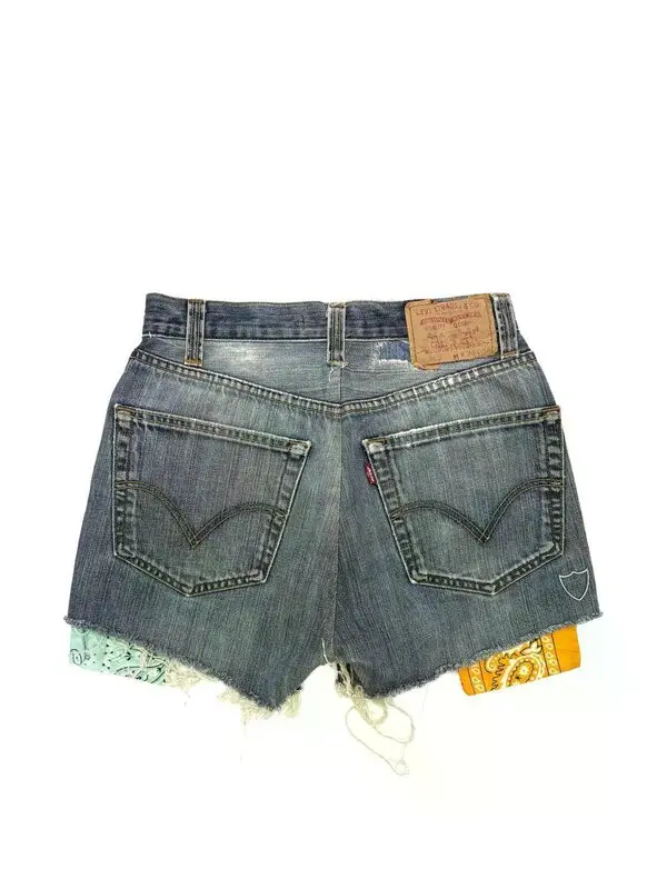 HTC LOS ANGELES Customised Levi's Bandana-insert Shorts