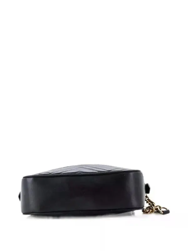 Gucci Matelasse Leather Small Shoulder Bag - Black