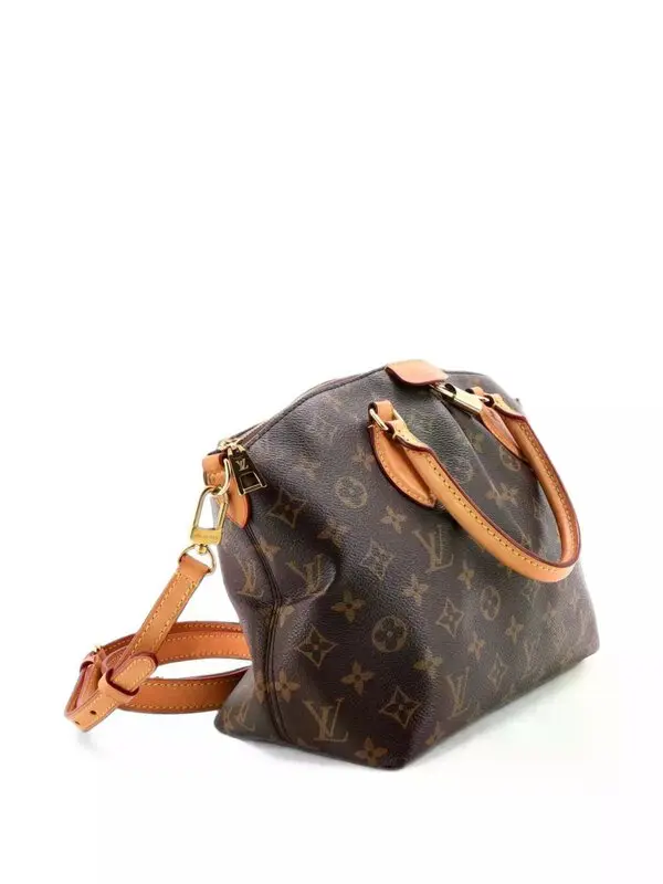 LOUIS VUITTON Boetie Zipped Tote Monogram Canvas Pm Satchel - Brown