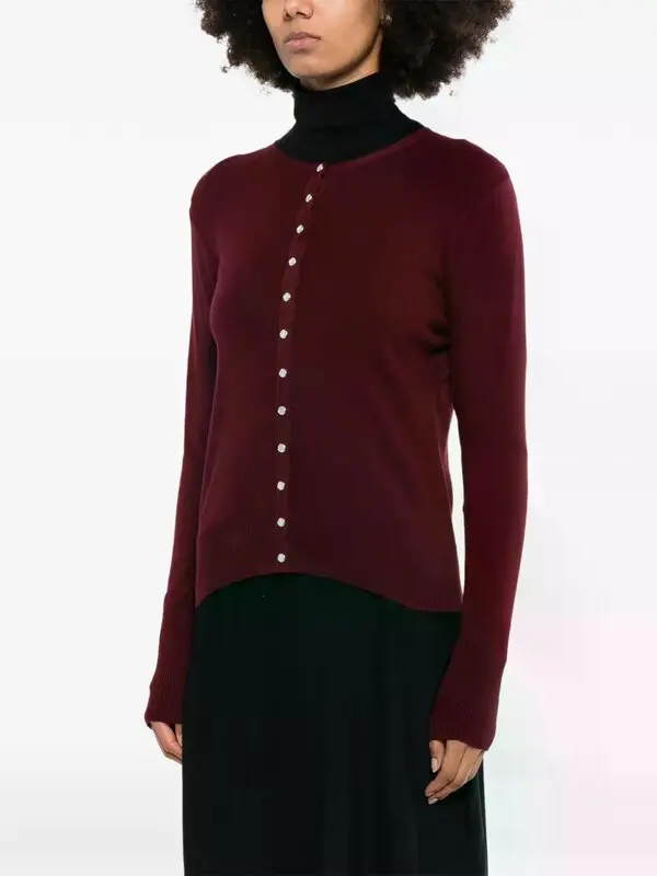 AGNES B. Snapy Cardigan