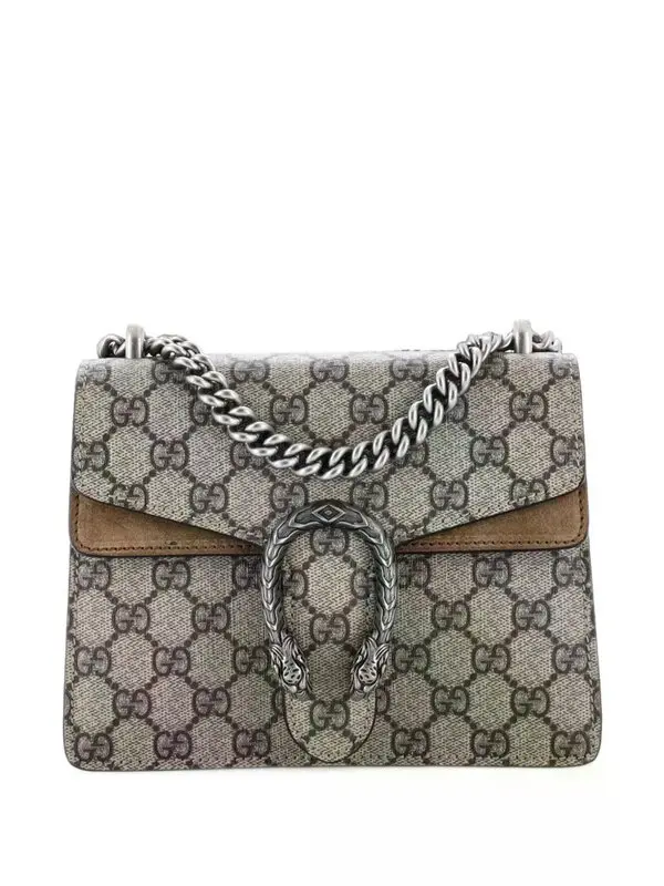Gucci Dionysus Bag Gg Coated Canvas Mini Crossbody Bag - Brown