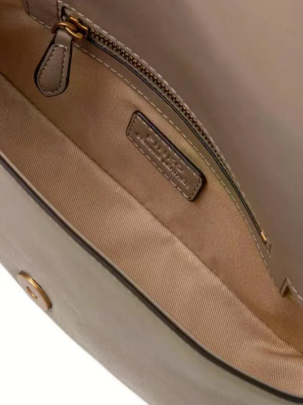 Pinko Love Birds-hardware Leather Crossbody Bag