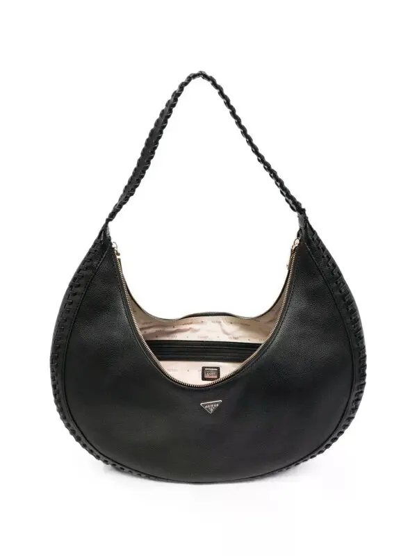 Guess Braided Whipstitch Shoulder Bag