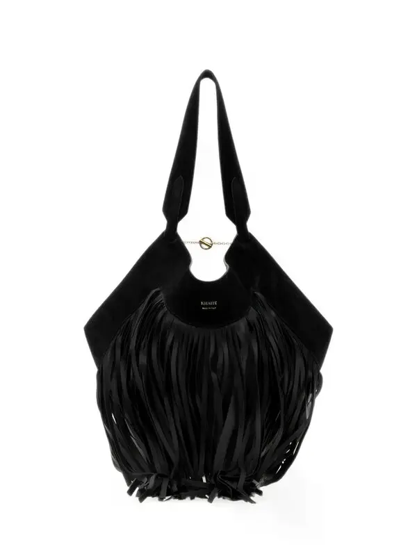 Khaite Lotus Tote Bag - Black