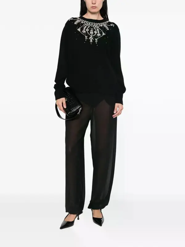 CIRCUS HOTEL Low-cut Back Sweater