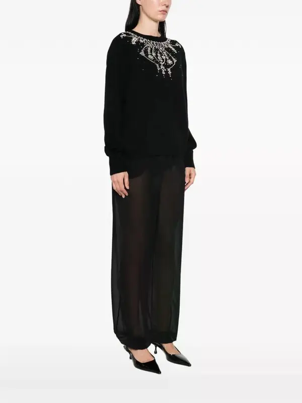 CIRCUS HOTEL Low-cut Back Sweater