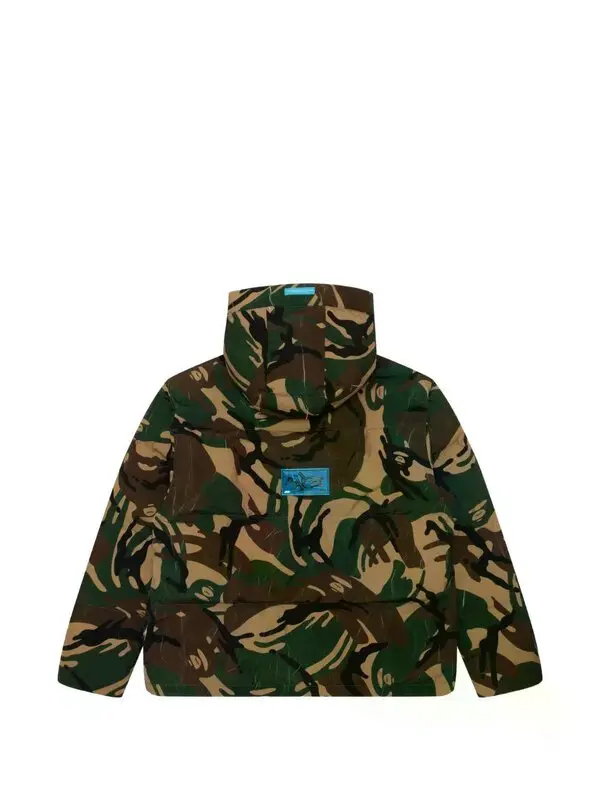 AAPE BY *A BATHING APE Moonface Camouflage Puffer Jacket
