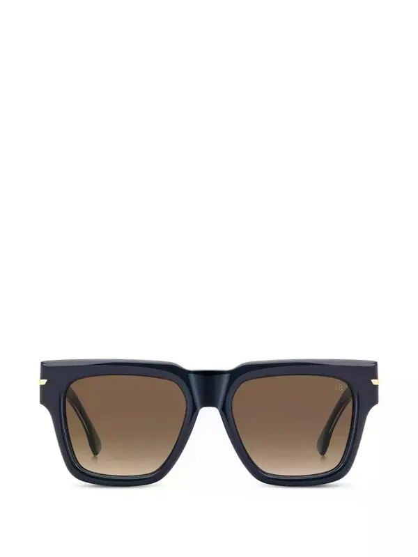 Victoria Beckham Square Sunglasses - Blue