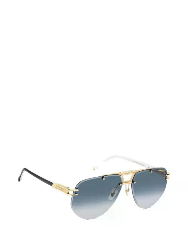 Carrera Eyewear Rimless Pilot Sunglasses