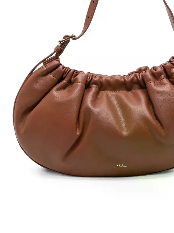 A.p.c. Ruched Shoulder Bag