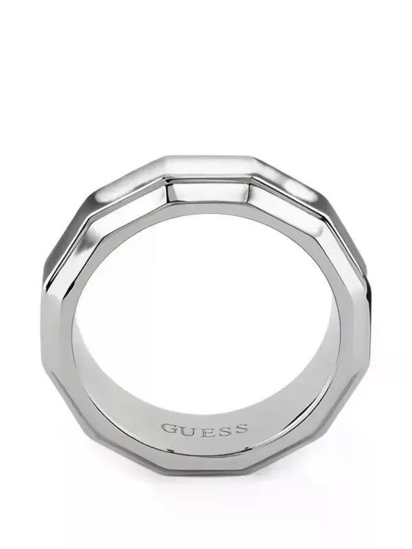 Guess Hexagon Hexagonal-shape Ring