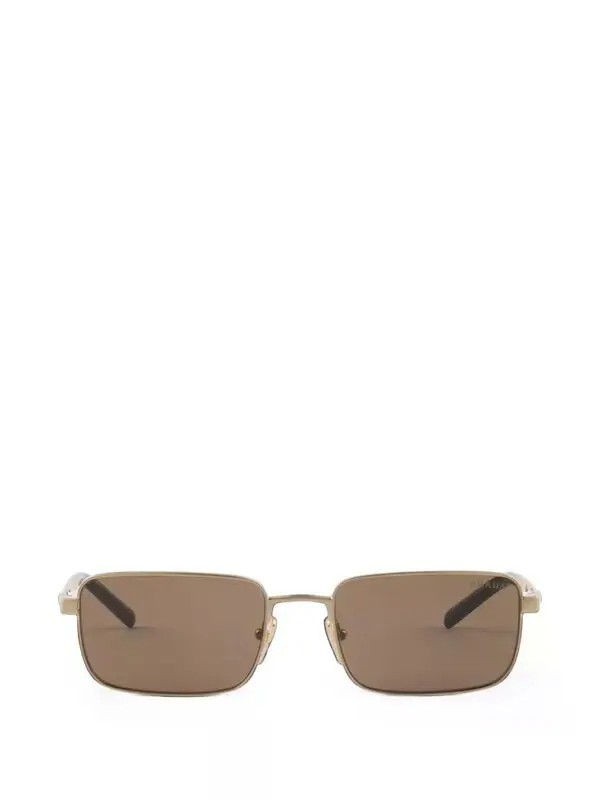 Prada Sunglasses With Logo - Gold