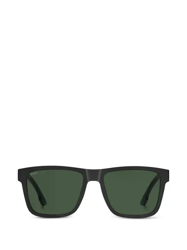 BOSS Square Sunglasses - Black