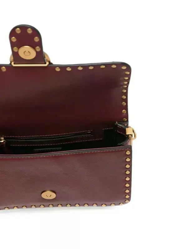 Pinko Small Love Birds Stud-embellished Shoulder Bag