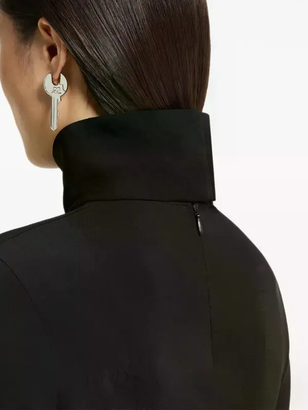 COURREGES Logo-engraved Key Earring