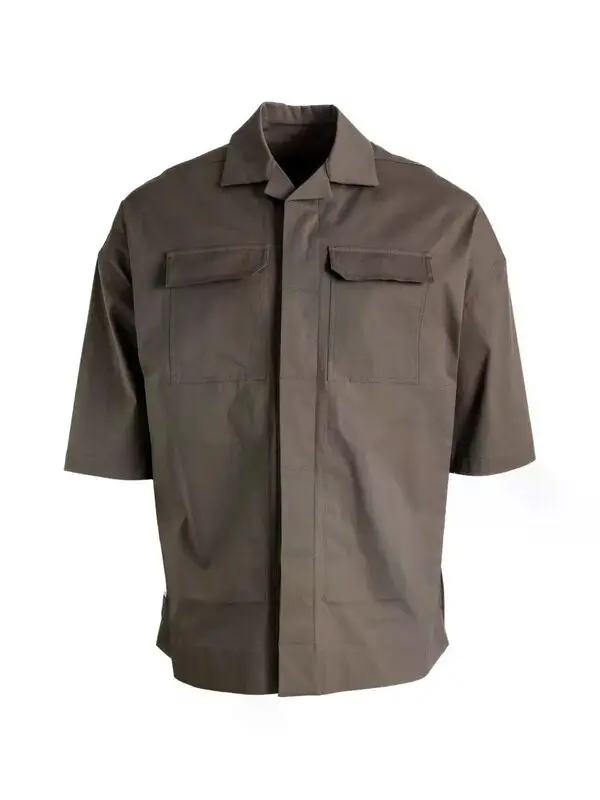 Rick Owens Short-sleeved Flap-pockets Shirt