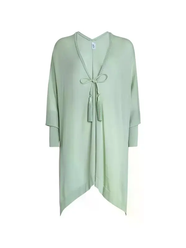 FERRAGAMO Asymmetric Jacket With Tassel Detail