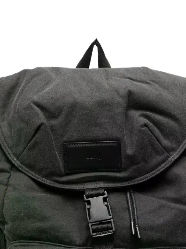 JUUN.J Multi-pocket Buckle-fastening Backpack