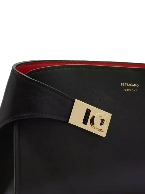 FERRAGAMO Hug Mini Bicolor Crossbody Bag