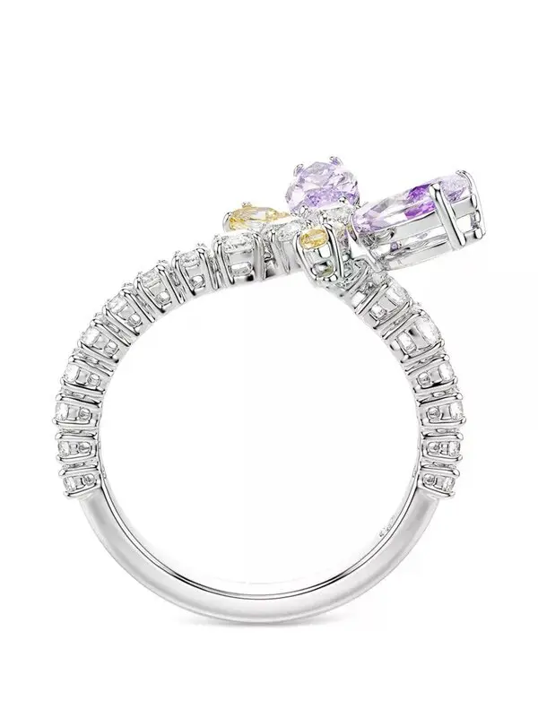 SWAROVSKI X Ariana Grande Crystal-embellished Butterfly-motif Ring