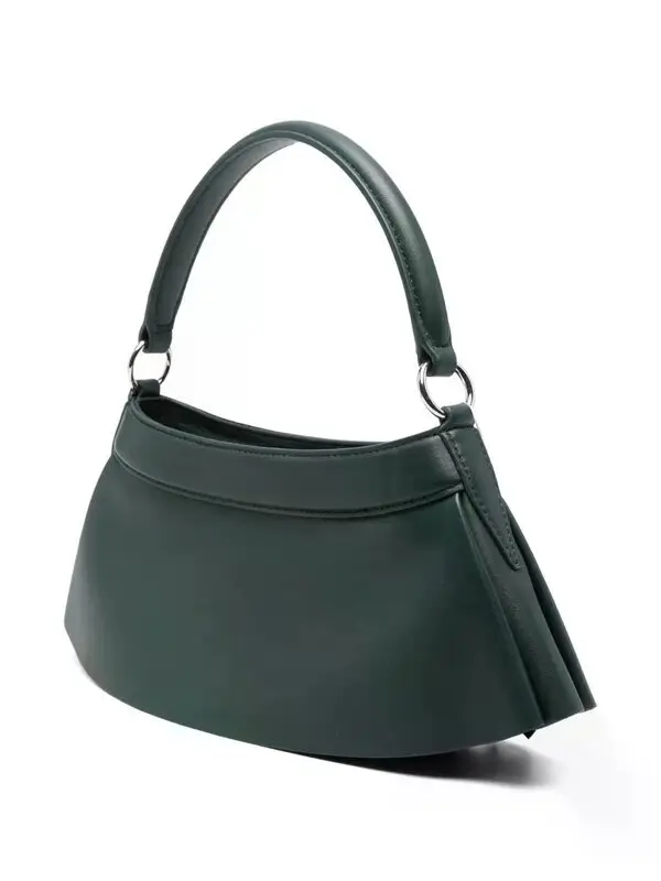 Lacoste Pleated Logo-embossed Tote Bag - Green