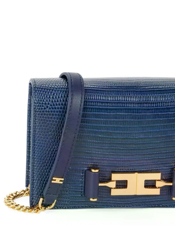 Elisabetta Franchi Shoulder Bag With Groumette Chain
