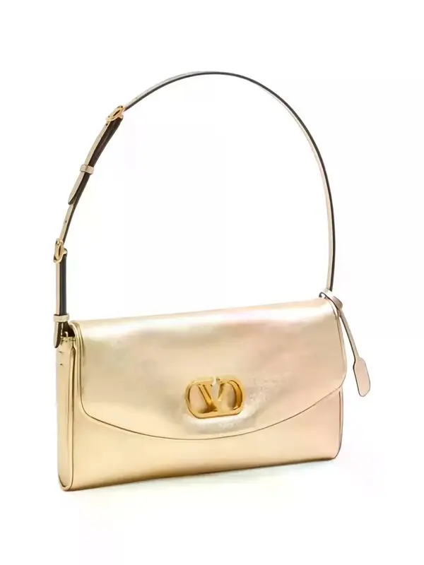 Valentino Garavani Vlogo Signature Leather Shoulder Bag
